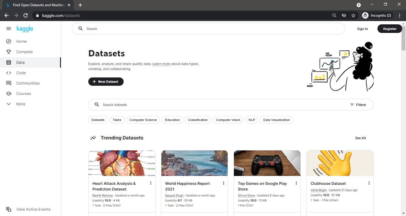 How To Download Kaggle Datasets Using Jupyter Notebook